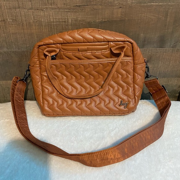 lug | Bags | Jive Classic Vl Crossbody Bag Copper Brown Vegan | Poshmark